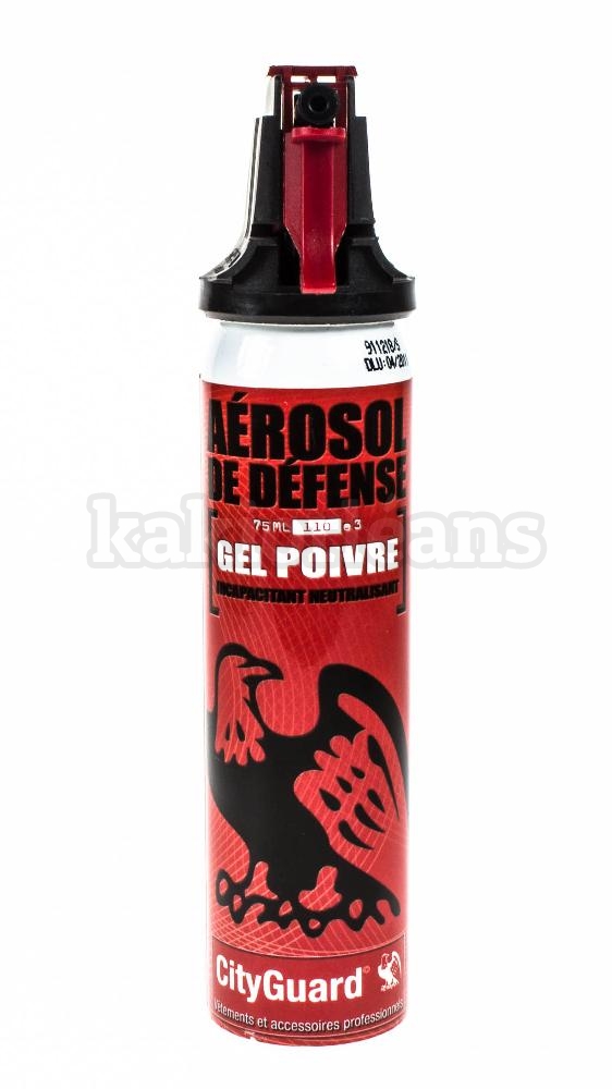Bombe anti-agression Gel Poivre
